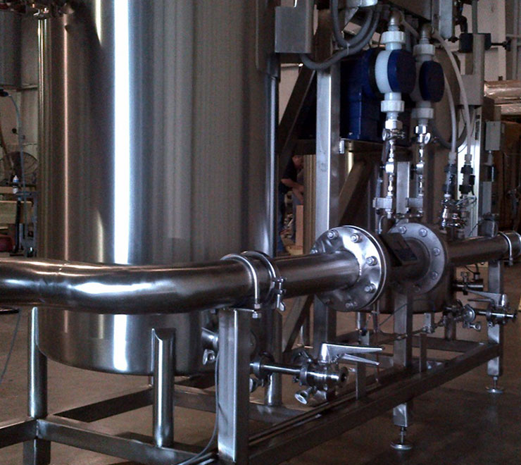 Pump Skids - Bottling Systems - Steelhead Inc.