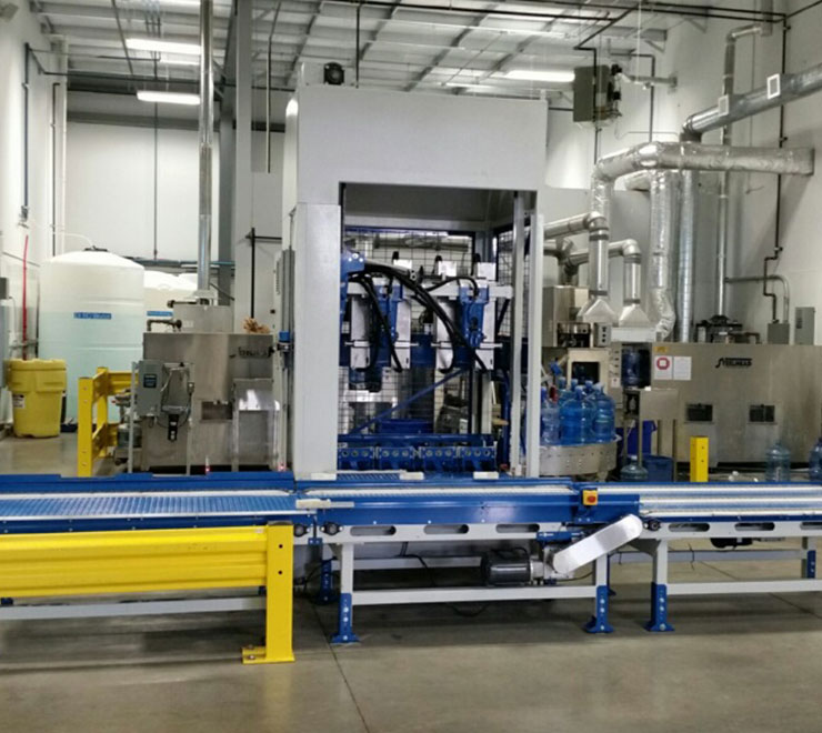 Robotic Rack Loader - Robotic Rack Unloader - Bottling Equipment